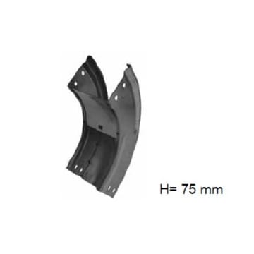 LUCIANO RUSSO SRL - LRSCVV10C9 CUR VERT 90 CON VP + COP 100X75MM Z. C. LUCIANO RUSSO SRL - LRSCVV10C9 CUR VERT 90 CON VP + COP 100X75MM Z. C.
